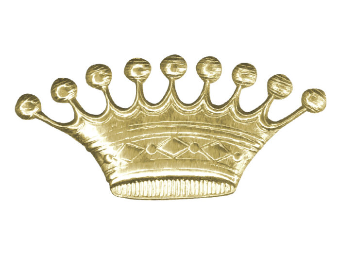 Krone 9 Zacken - Original Dresdner Pappen